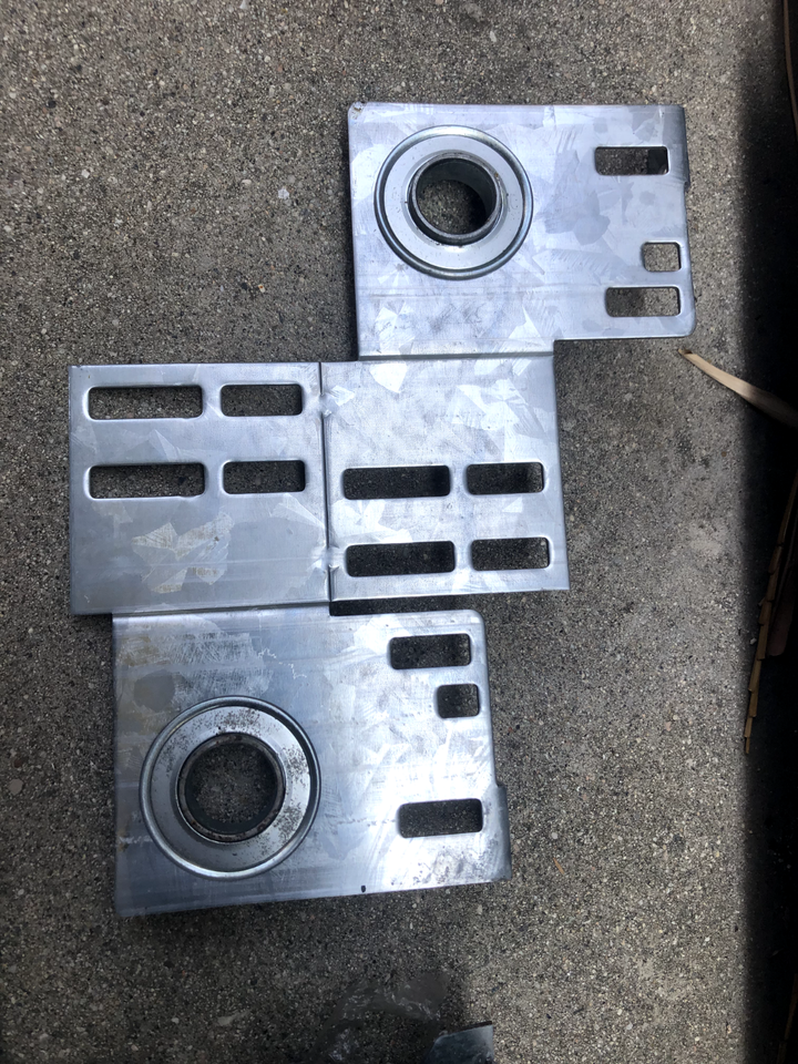 Garage Door Parts End Bearing Plates Brackets Torsion Spring Bracket ...