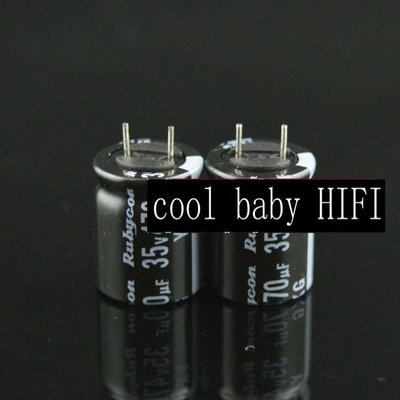 50pcs RUBYCON YXG 470mfd 35v 470uf electrolytic Capacitor 12.5*16mm 105 ...