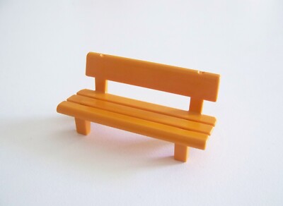 PLAYMOBIL (Z433) PORT - Banc Orange Poste de Police du Port 5128 | eBay