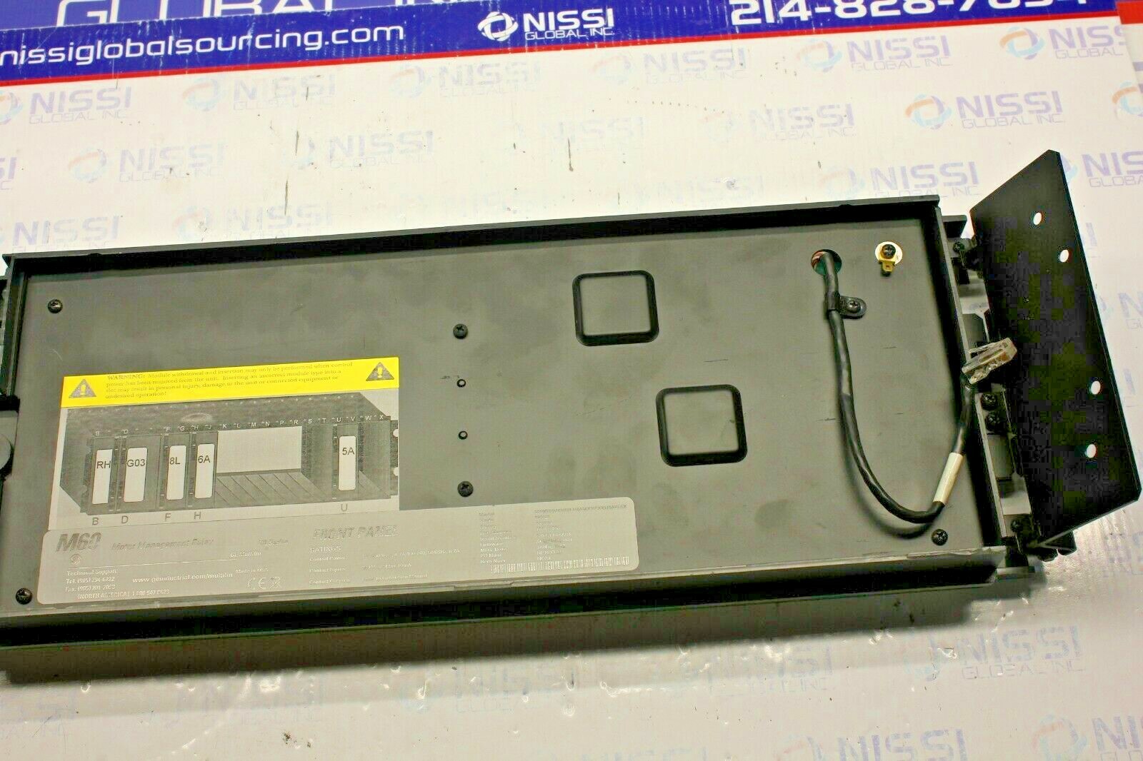 GE Multilin M60 Line Distance Protection System Relay Front Panel | eBay