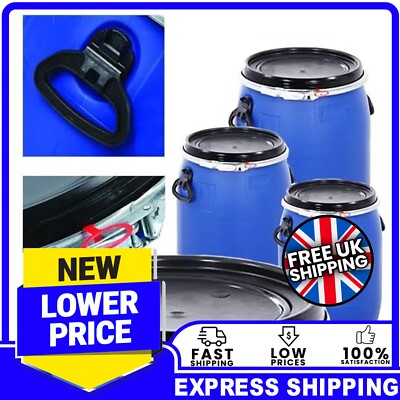 30 Litre Food Grade Approved Blue Open Top Air Tight Plastic Keg Barrel ...