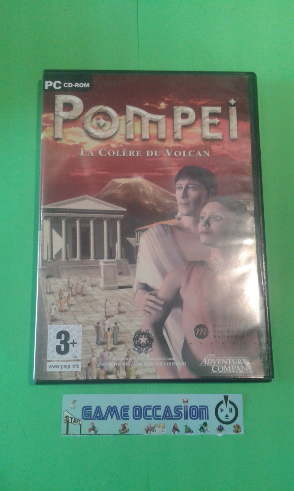 Pompei La Anger Of Volcano PC Cd-rom Pal | eBay
