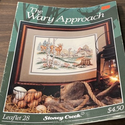 Deer Buck COUNTED CROSS STITCH PATTERN THE WARY APPROACH STONEY CREEK ...