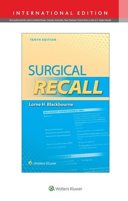 Surgical Recall by Lorne Blackbourne Paperback Book | eBay Australia