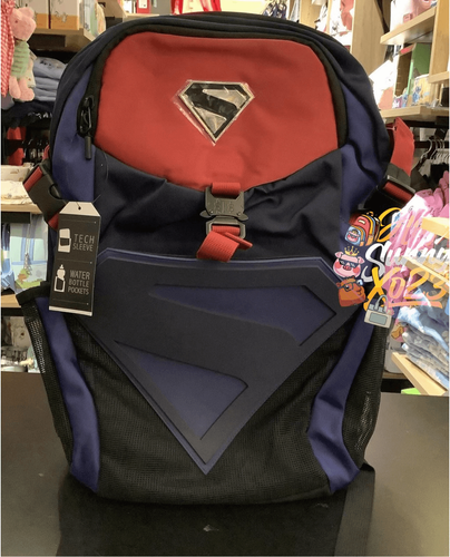 DC Comics Superman Logo Backpack | eBay