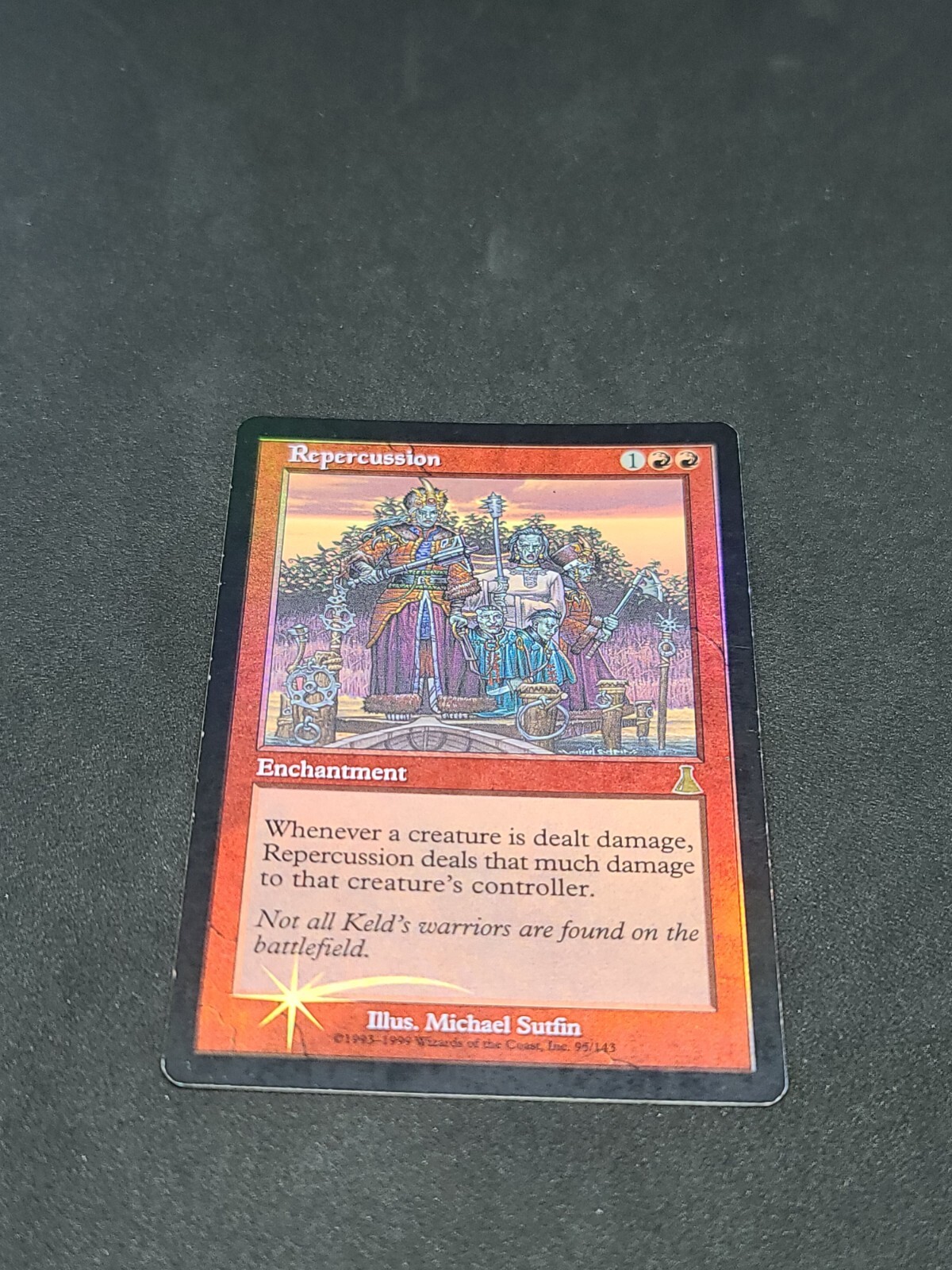 Repercussion FOIL (From Urza's Destiny) x1 - MTG ENGLISH Rare! | eBay
