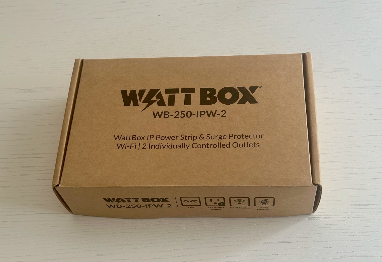 WattBox 250-Series Wi-Fi Surge Protector - Black (WB-250-IPW-2) for ...
