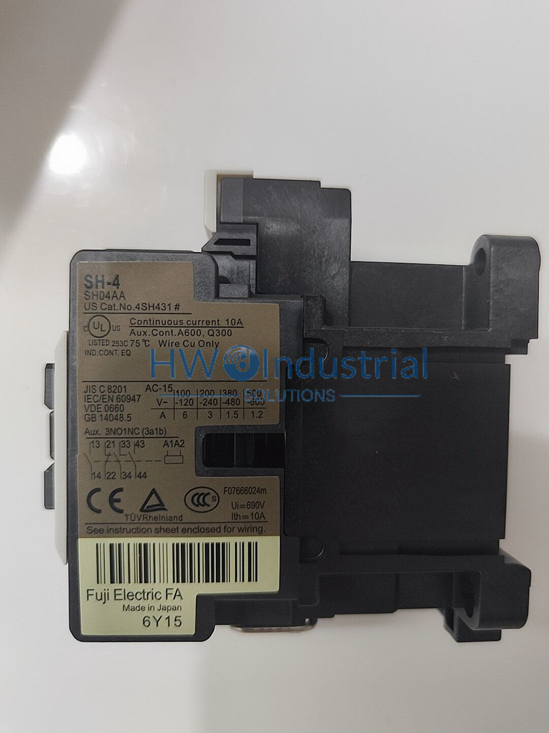 FUJI Electric Contactor SH-4 Magnetic Contactor 110V 3NO 1NC New | eBay