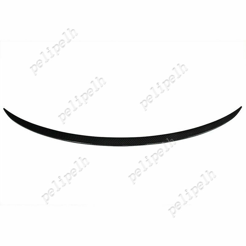 Carbon Fiber Style Rear Tail Trunk Spoiler Wing Lip Trim For Acura TLX ...