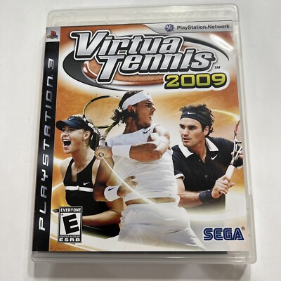 Virtua Tennis 2009 (Playstation 3, PS3) Complete Game w/Manual TESTED ...