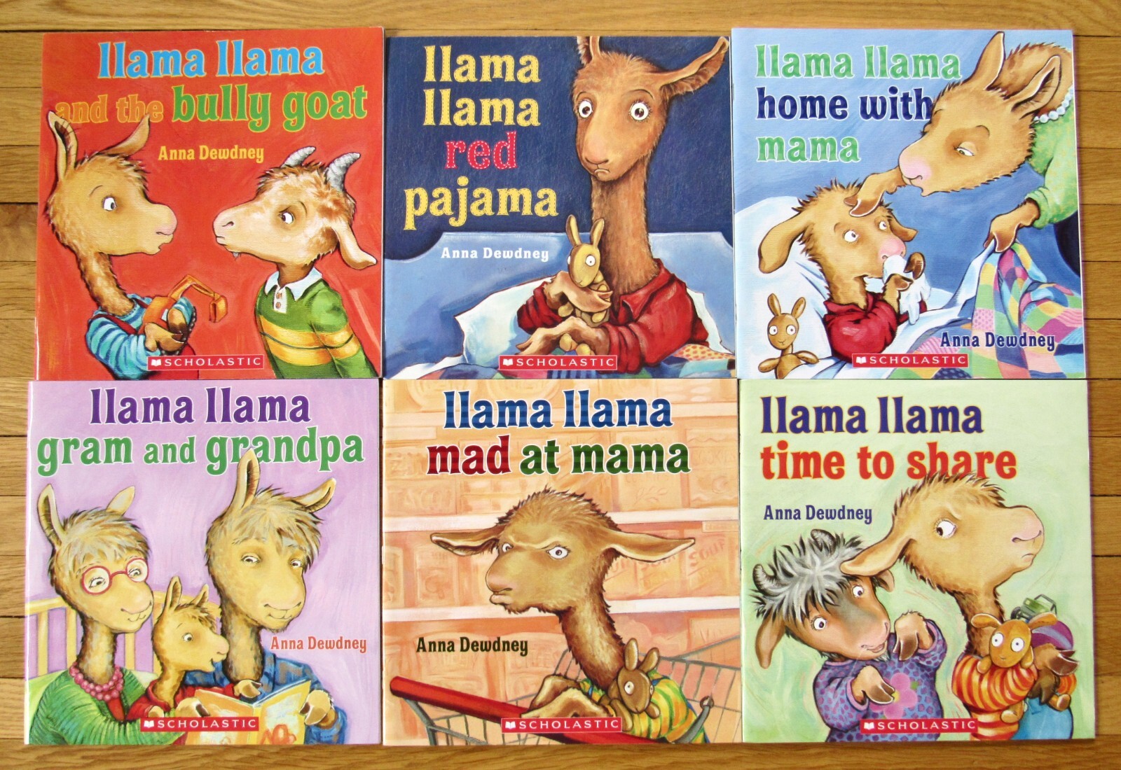 Lot 6 LLAMA LLAMA Picture Books Anna Dewdney PB VGC L1 | eBay