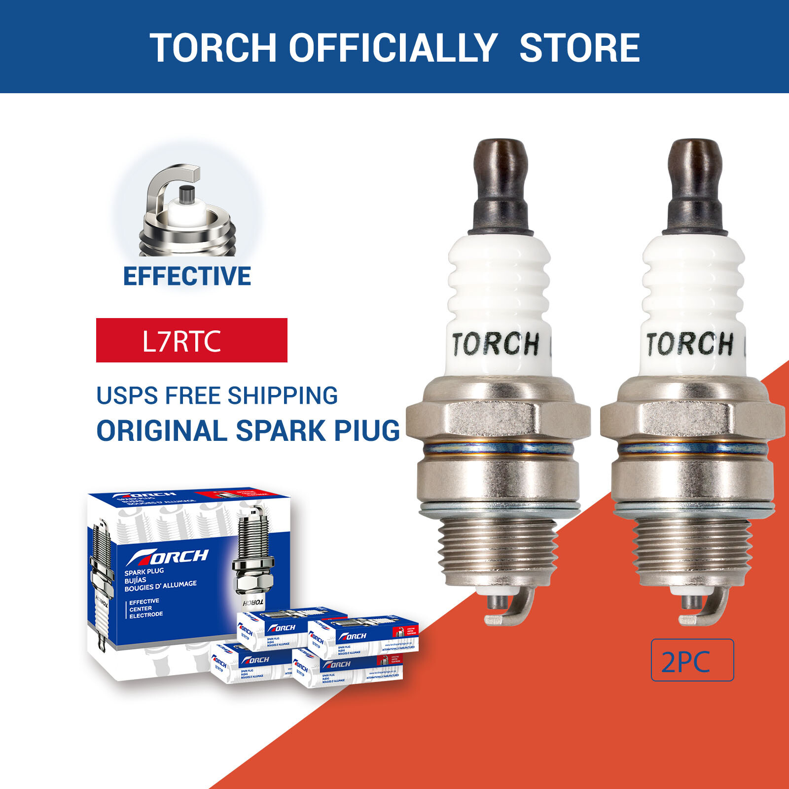 Torch L7RTC - Alternative spark plugs