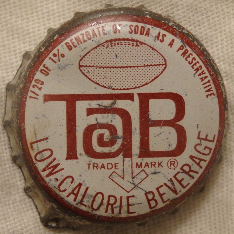 1965 Coke - Tab - NFL Colts Bottle Cap - Dick Szymanski - Notre Dame ...