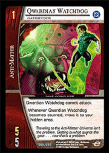VS System: Qwardian Watchdog, Gatekeeper [Played] DC Green Lantern ...