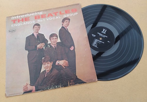" INTRODUCING THE BEATLES " GENUINE VJ MONO VER 2 BLACK LABEL IN VER 1 ...