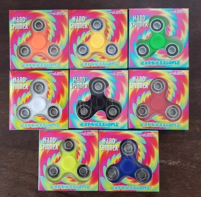 NEW 8 Different Expressions Hand Spinner Fidget Toy Kids/Adult FREE ...