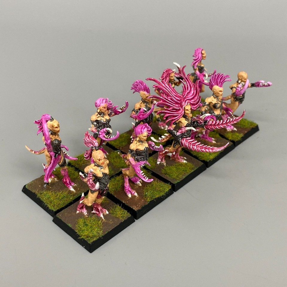CHAOS DAEMONETTE ARMY OF SLAANESH WARHAMMER 40k 40,000 AGE OF SIGMAR ...