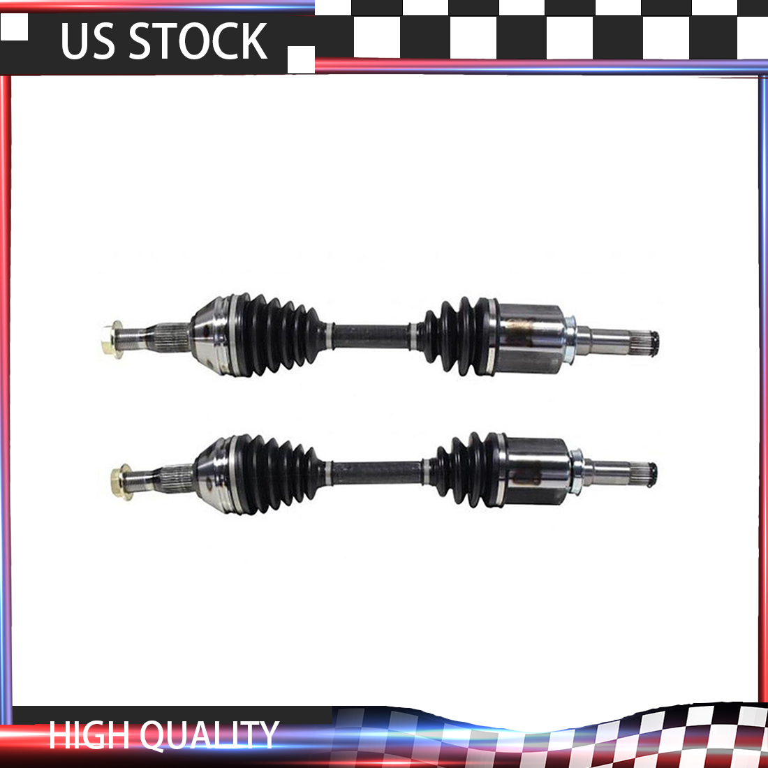 For 2012-16 Chevrolet Impala LT LS LTZ 3.6L CV Axle Shaft Pair Front ...