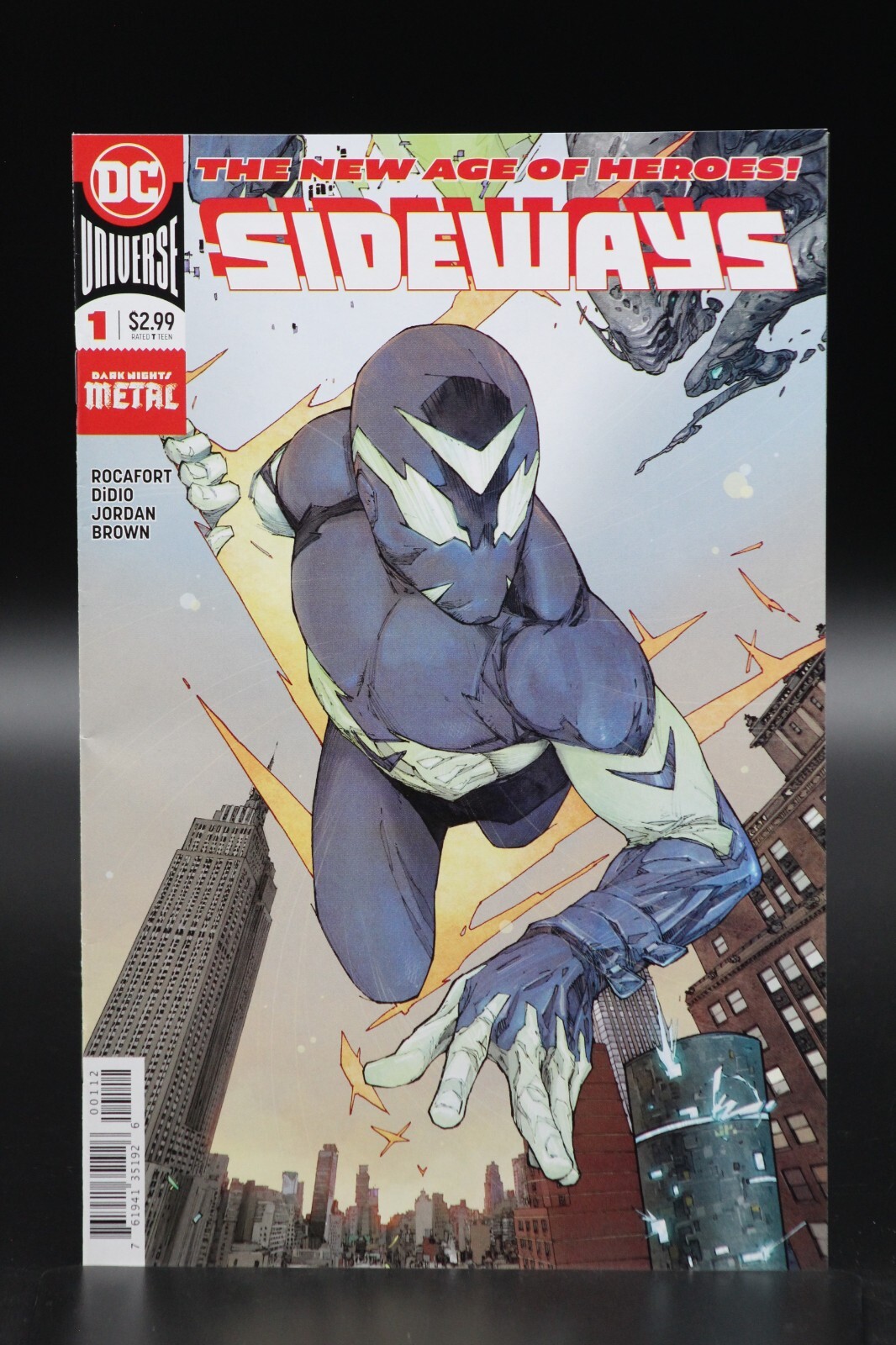 Sideways (2018) #1 2nd Print Kenneth Rocafort Cover & Art Dan DiDio VF ...