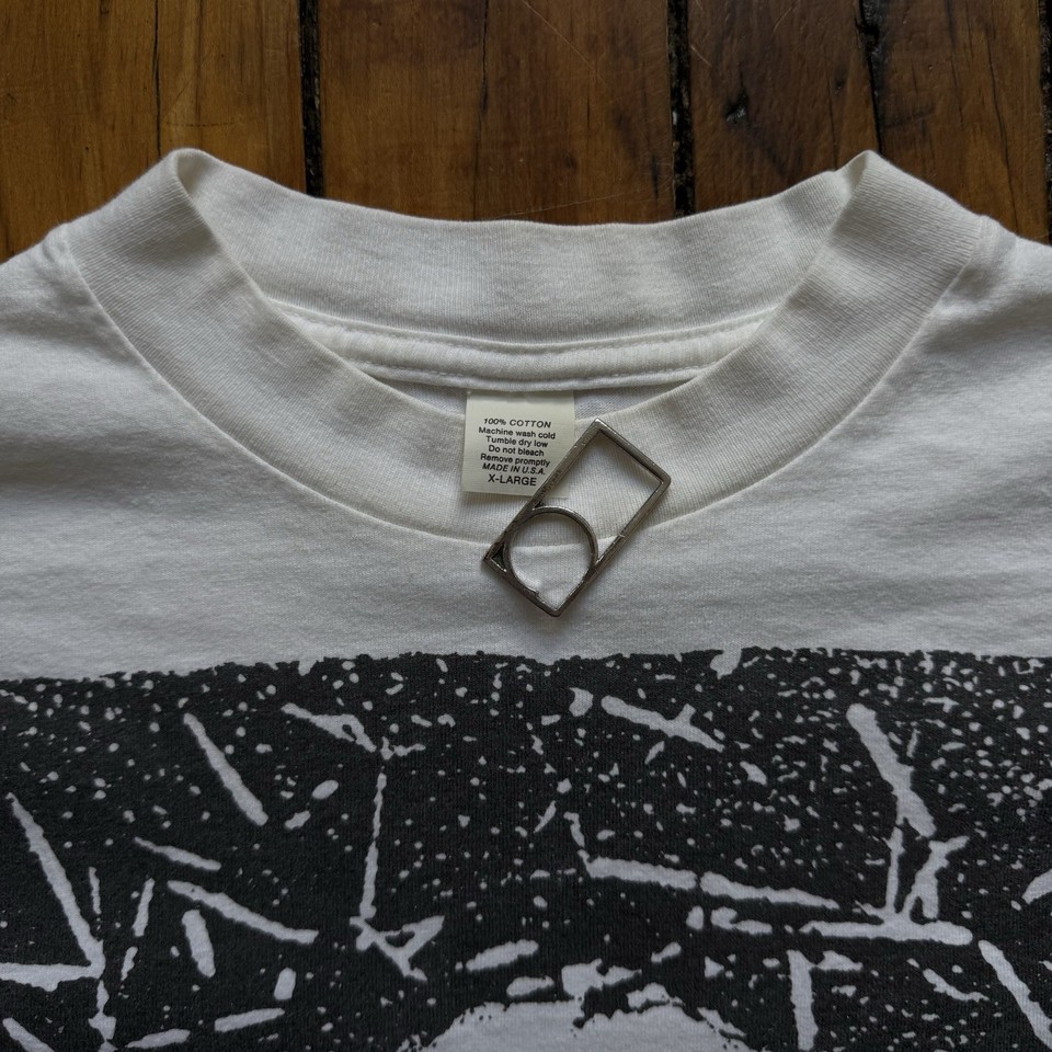 Vintage 90s Jesus T-Shirt Won by One Size XL White Single Stitch | eBay