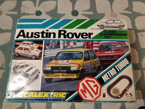 SCALEXTRIC Austin Rover Metro Turbo Championship Set COLLECTABLE | eBay UK