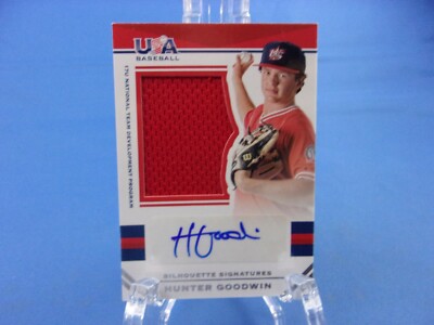 USA Baseball 2017 Stars and Stripes Signature Materials Auto Hunter ...