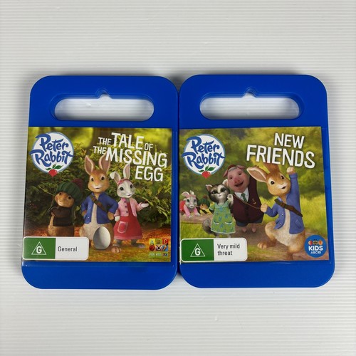 Peter Rabbit DVD New Friends & Tale Of The Missing Egg R4 PAL Free ...
