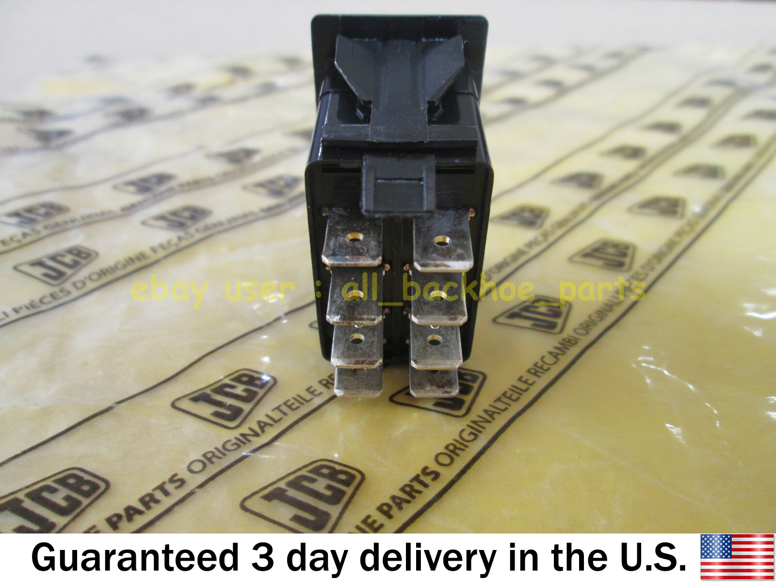 JCB BACKHOE - GENUINE JCB 8 PIN PANEL SWITCH (PART NO. 701/60002) | eBay