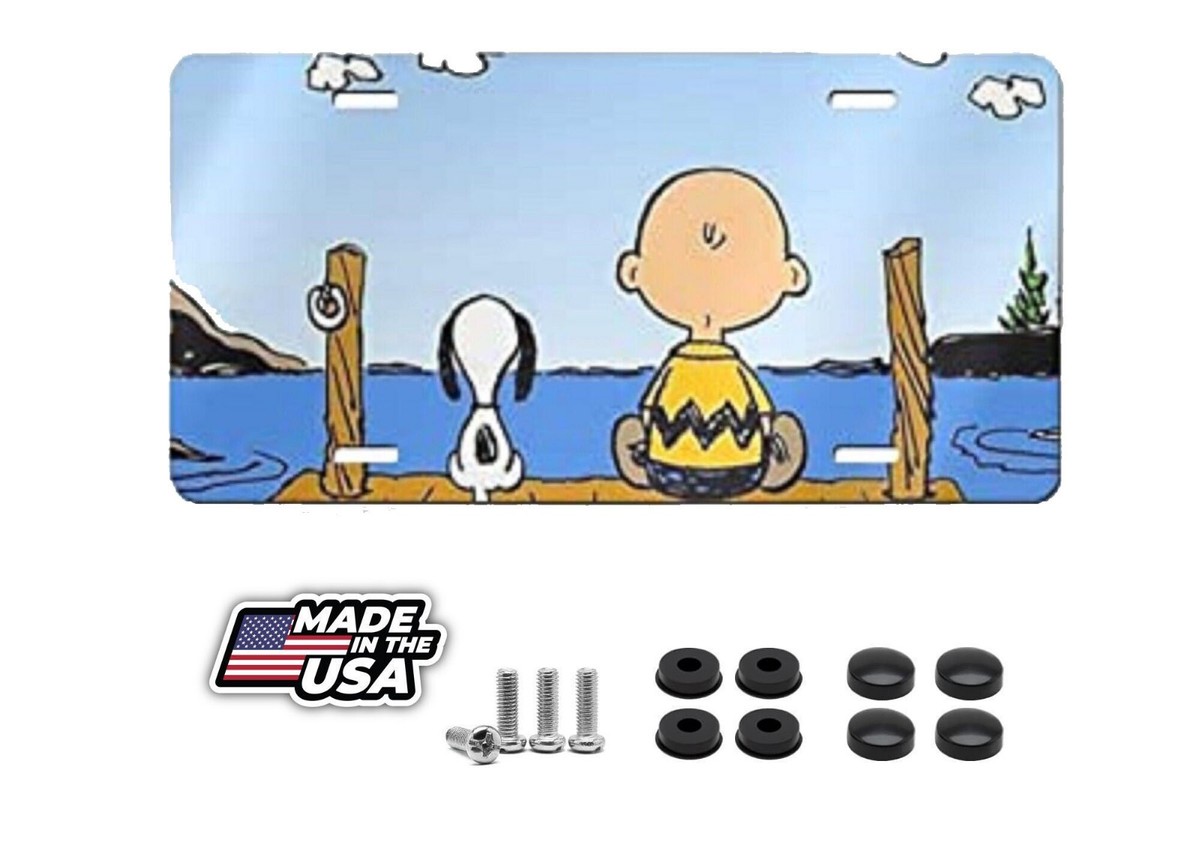 Snoopy License Plate Frame