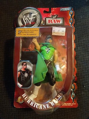 WWF Raw Unchained Fury Hurricane Helms Wrestling Figure JAKKS Pacific ...