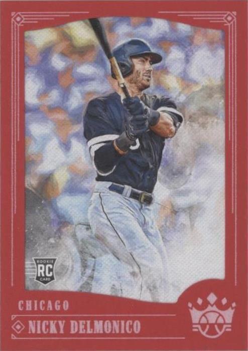 2018 Panini Diamond Kings - Nick Delmonico #89 Red Frame (RC) for sale ...