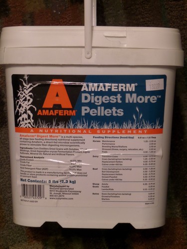 AMAFERM® Digest More Pellets 5 Lbs / 2.3 KG | eBay
