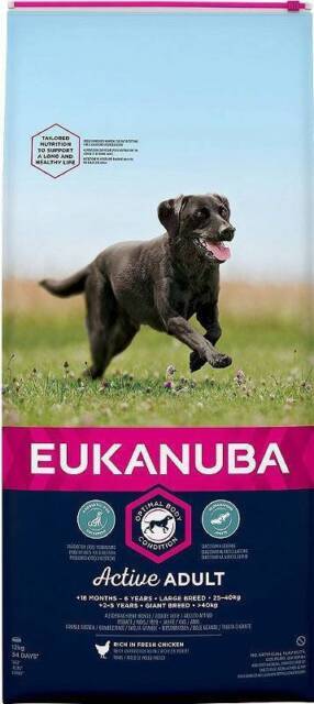 Eukanuba Adult Large Breed Hundetrockenfutter - 15+3kg for sale online | eBay