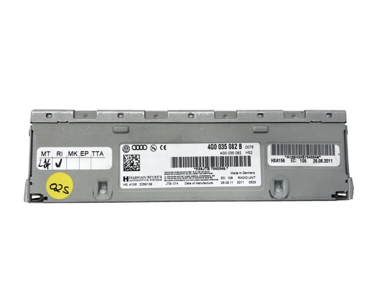 AUDI A6 Q7 BECKER RADIO RECEIVER CONTROL MODULE TUNER AMP 12-15 ...