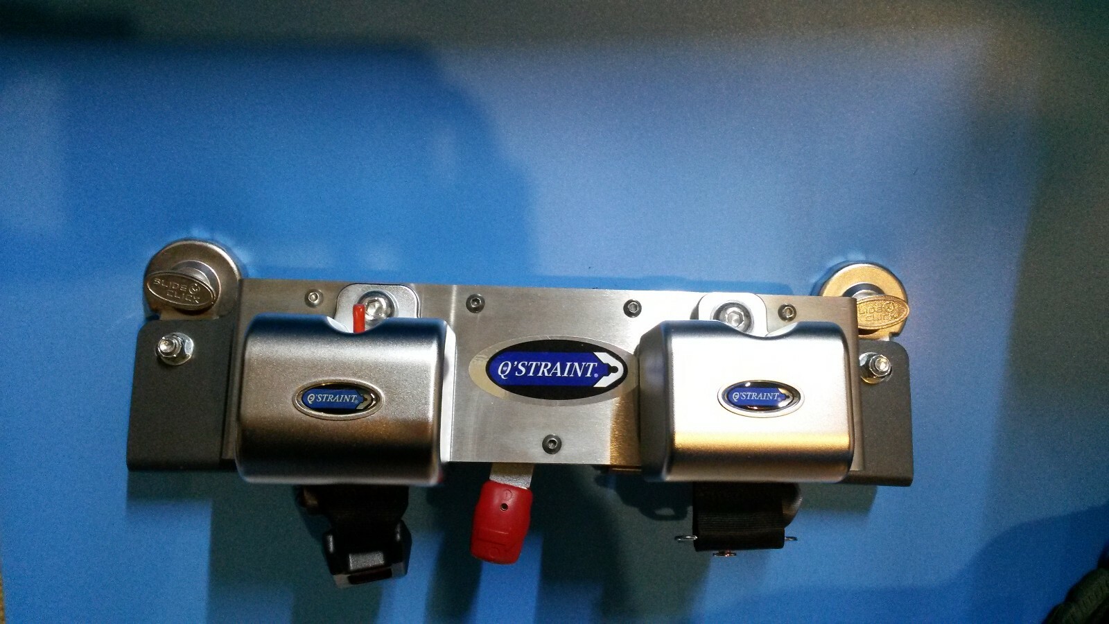 Q'STRAINT QUBE WHEELCHAIR SECUREMENT KIT Q060007 LEFT HAND SLIDE N ...