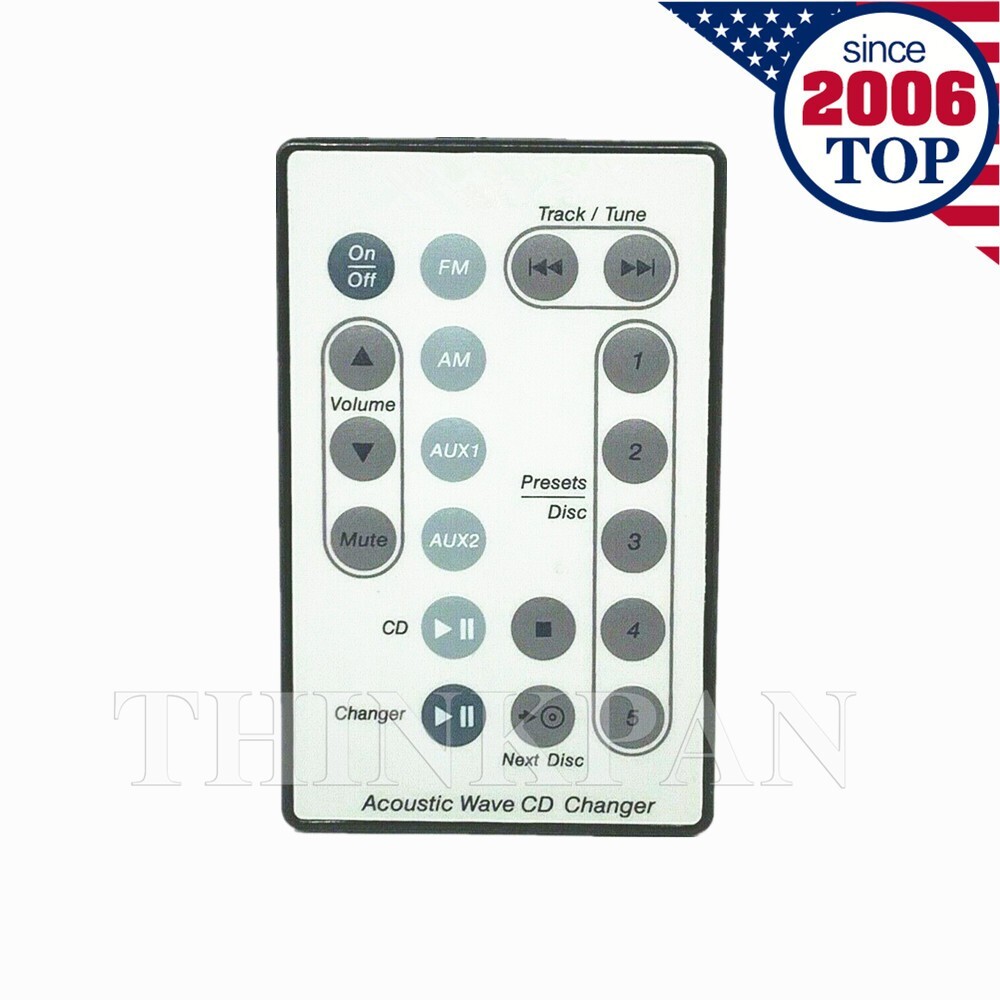 New Remote Control Fit for Bose Acoustic Wave CD Changer Wave Radio/CD ...