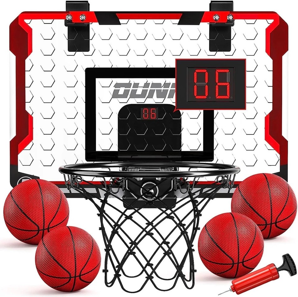 Indoor Basketball Hoop for Kids, Door Room Basketball Hoop,Mini ...