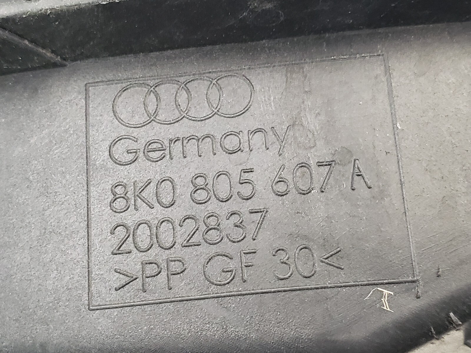 Audi A4 A5 Left Headlight Support Bracket Mount 8K0805607A for sale ...
