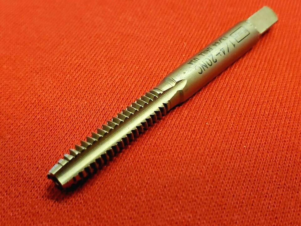 Various Brands SAE Hand Tap Carbon Steel 1/4" to 1" NC & NF Taper Plug ...