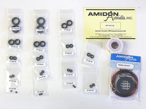 Amidon, RFI Kit #3 of Beads/Toroids 43,61,67,77 Materials, 305393762109 ...