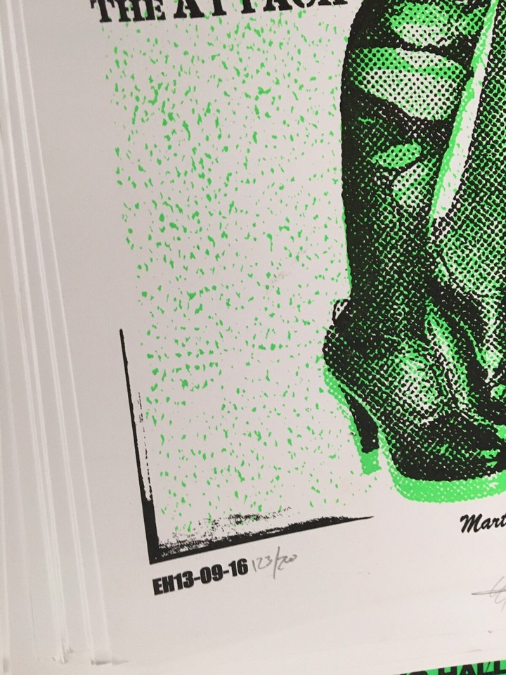 Leftover Crack Limited Edition Gig poster Martin EngineHouse13 Orlando ...