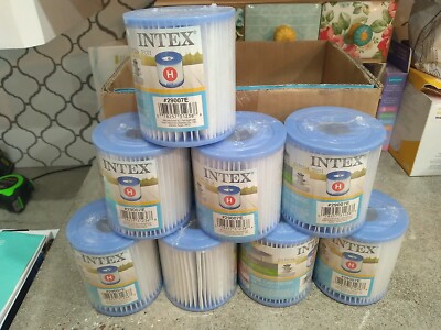 8x Intex 29007E Model H 601& 602/G Type Filter Cartridge Swimming Pools ...