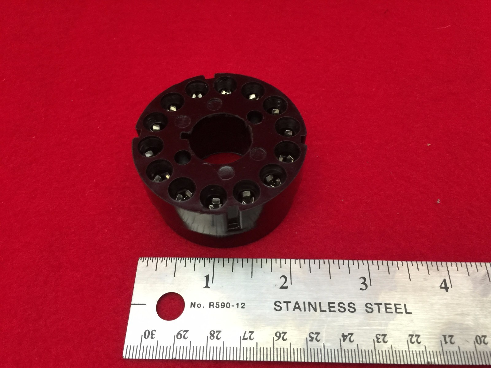 B14A Photomultiplier 14Pin Diheptal Solder Tube Socket PMT CRT B14-38 ...