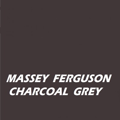 MASSEY FERGUSON CHARCOAL GREY Agricultural Tractor Machinery Enamel ...