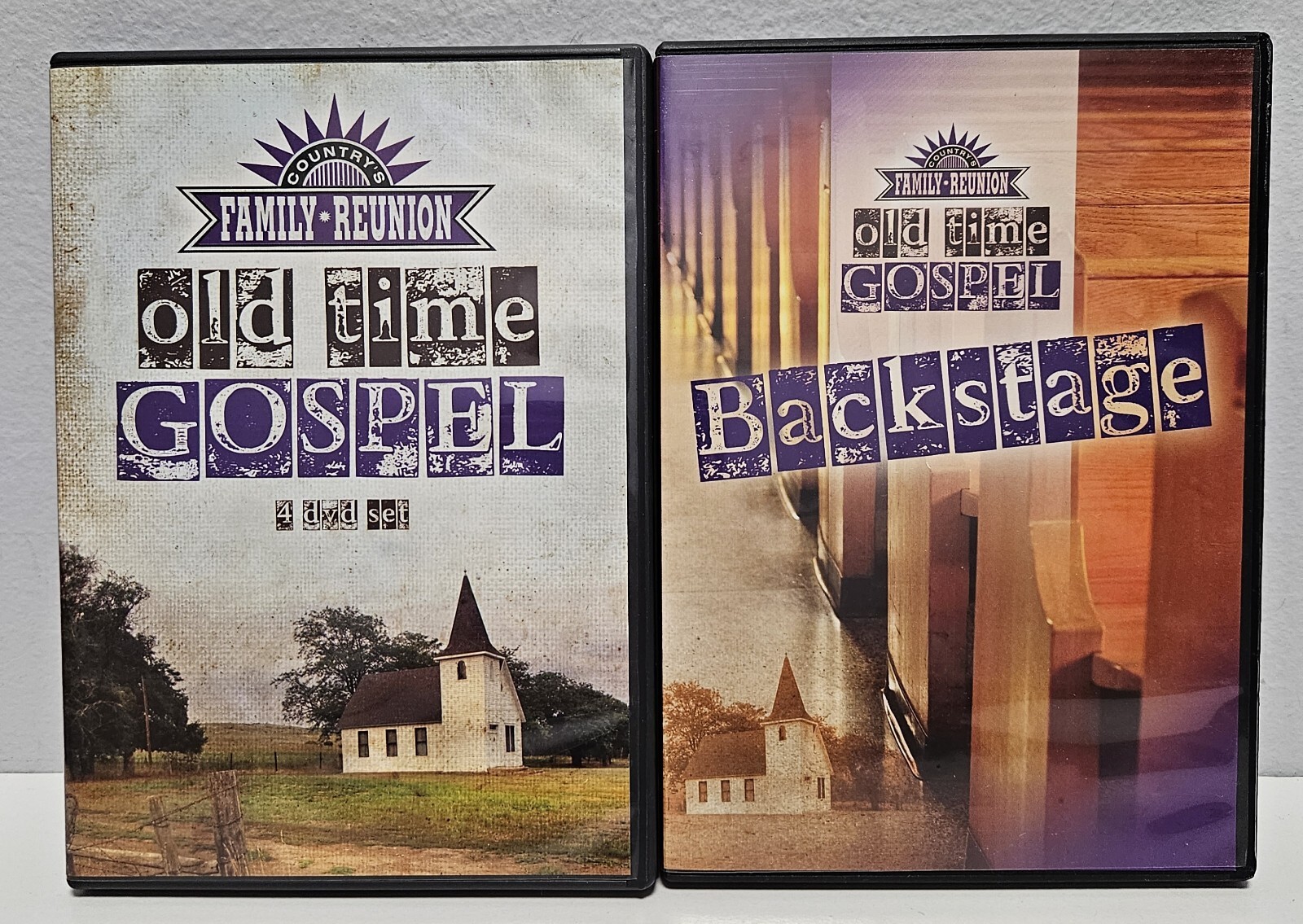 Country's Family Reunion Old Time Gospel (4 DVDs) & Backstage (DVD ...