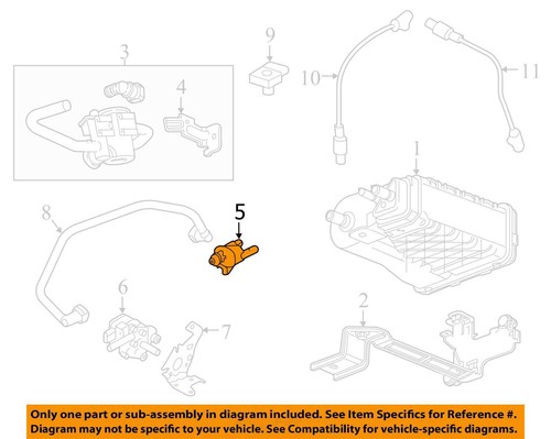 GM OEM 19-24 Acadia Emission System Emission Components-Purge Valve ...