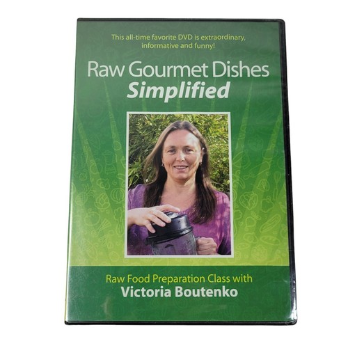 NEW SEALED Raw Gourmet Dishes Simplified by Victoria Boutenko (DVD ...