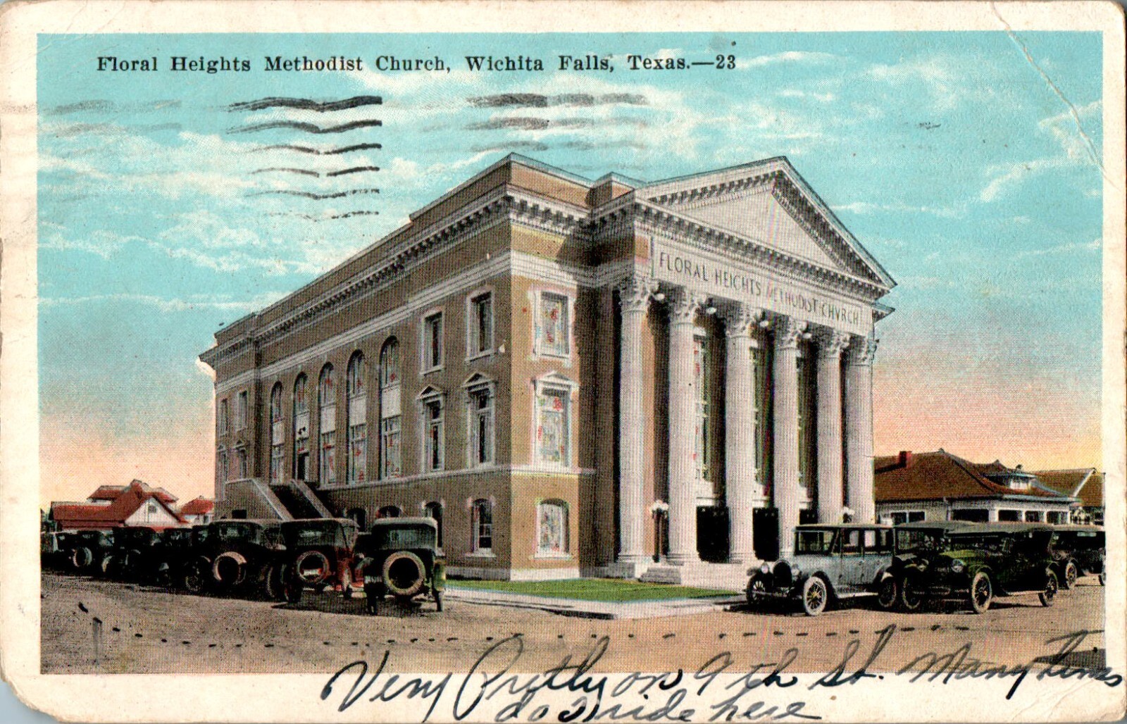 Floral Heights Methodist Church, Wichita Falls, TX Postcard | eBay