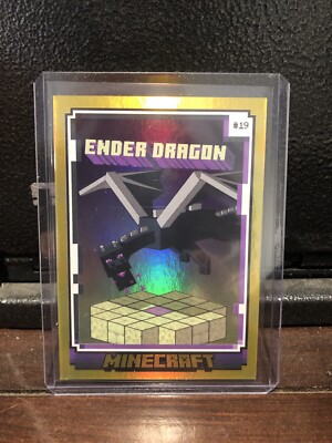 2024 Minecraft Trading Cards Ender Dragon #19 Gold /99 | eBay