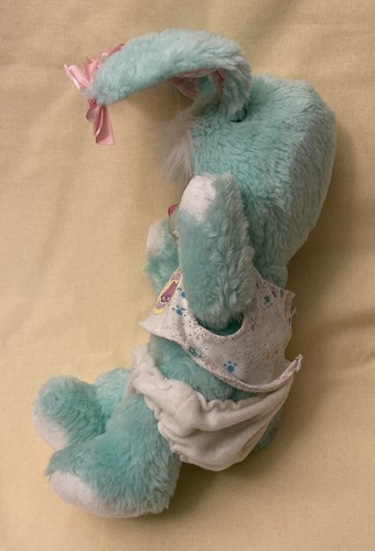 Vintage 1990 Mattel Magic Nursery Pet Bunny Rabbit Pastel Mint Green ...